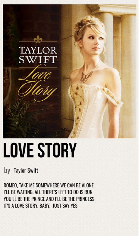 Love Story Poster Taylor Swift