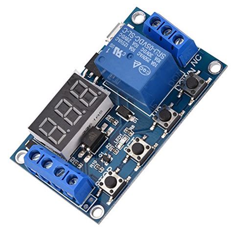 Купить DC 6 30V Digital LED Relay Board Cycle Timing Circuit Switch Timer Delay Trigger Module
