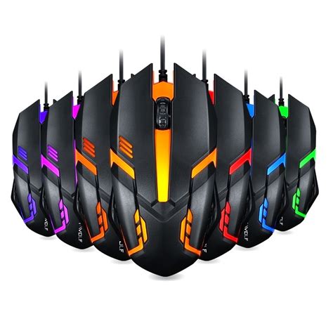 Sycat Y02 Usb Wired Gaming Mouse High Configuration With Backlight For Pc Laptop Rgb Mice