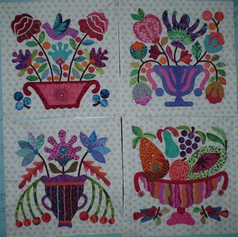 Roseville Album Block 4 Applique Quilting Applique Quilts Applique