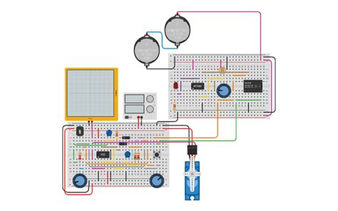 Circuit Design Sequence Servo Attiny 7 Tinkercad