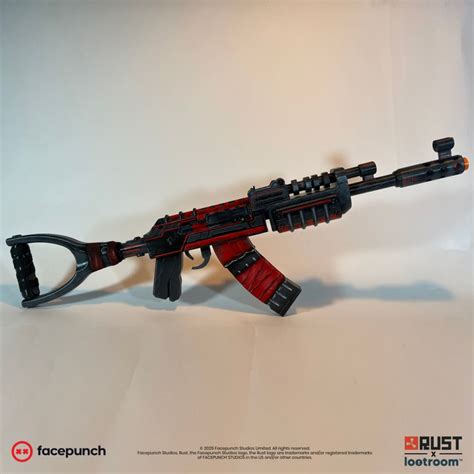 Rust Ak Prop Alien Red Skin Lifesize Cosplay Gamer T