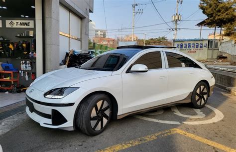 신차 아이오닉6 레인보우i90풀썬팅 파인뷰lx7700블랙박스 Ppf 나노텍유리막코팅 수원신차검수 수원신차패키지 수원레인보우 수원레인보우i90 수원i90 수원올샵