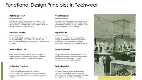 Functional Design Principles In Techwear Ppt Powerpoint St Ai Ss Ppt Template