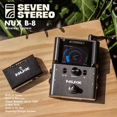 Jual Nux B8 B 8 Professional Wireless System Shopee Indonesia