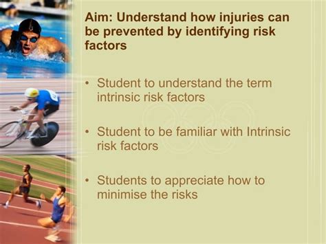 Session 4 Intrinsic Risk Factors Sport Injuries Ppt