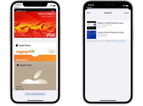 Ios 15 Automatically Archives Expired Boarding Passes And Tickets In Wallet App Macrumors Forums