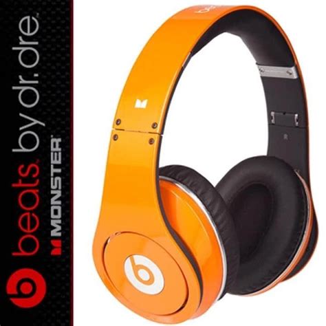 Orange Beats Headphones