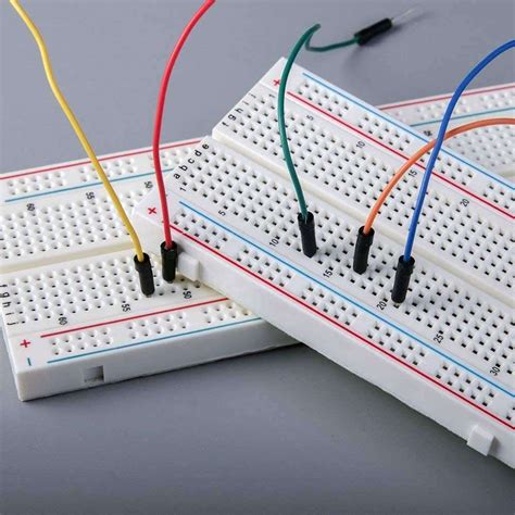 Mb102 Breadboard 830 Point Connected Power Rails Makers Electronics