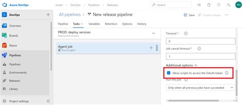 Azure Devops Pass A Personal Access Token Pat In Azure Cicd