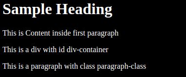 CSS Selectors GeeksforGeeks