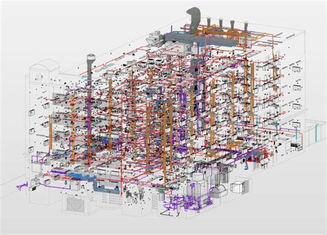 Revit Mep Building Bim Rendered Naviswork Singh R