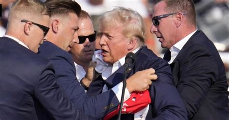Witness Recalls Trumps Reaction After Rally Shooting Cbs News