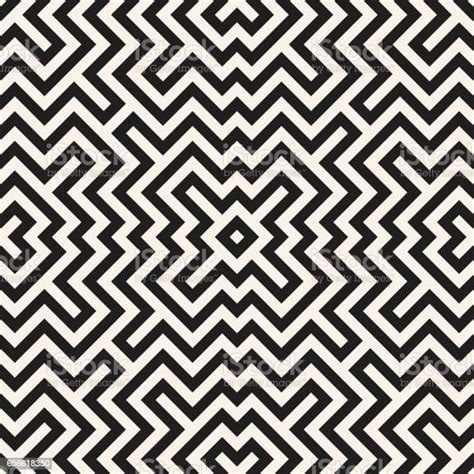 미로 라인 얽힌된 현대 그래픽입니다 추상적인 기하학적 배경 디자인입니다 벡터 완벽 한 패턴입니다 0명에 대한 스톡 벡터 아트 및 기타 이미지 Istock