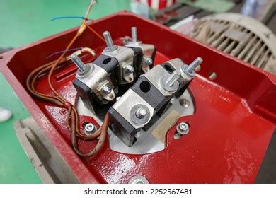 Induction Motors Terminal Block Showing Wires Stock Photo Shutterstock