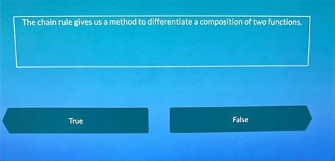 solved using the chain rule to differentiate