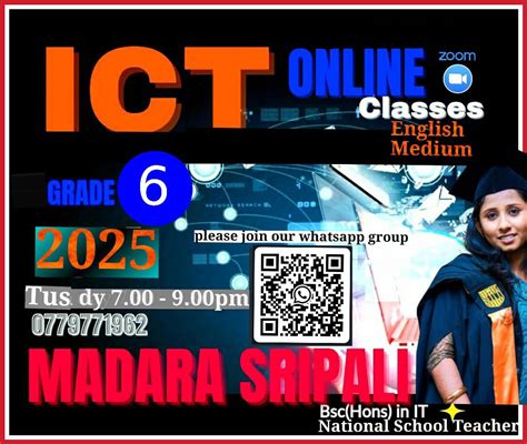 Tuition Classes ටියුෂන් පන්ති Online Ict Class For Grade 6 English Medium Facebook