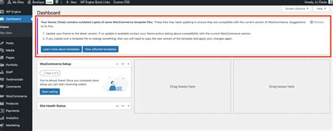 Woocommerce Outdated Templates Total Docs