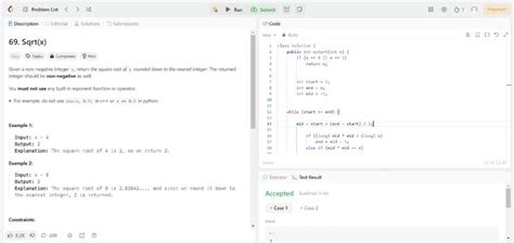 How I Solved Leetcode Problem 69 Ayush Kumar Posted On The Topic