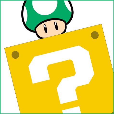 Mario Question Block Invitation Free Printable Mama Geek