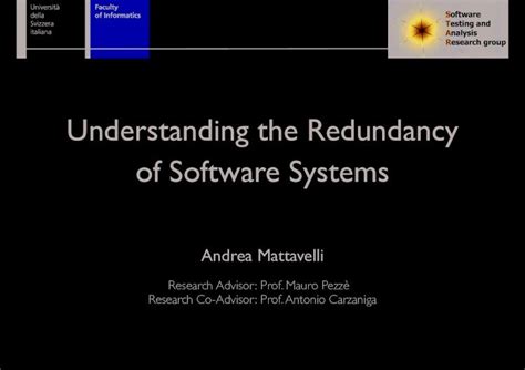 PDF Understanding The Redundancy Of Software Systems DOKUMEN TIPS