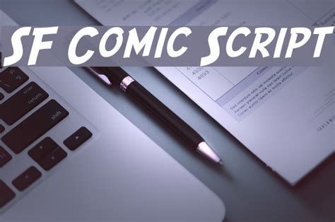 SF Comic Script Font FFonts Net