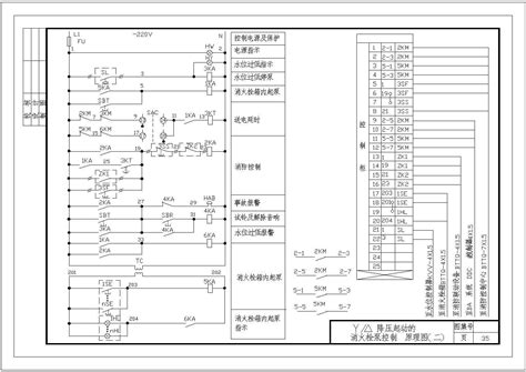 电机正反转与星三角启动控制原理图设备控制原理图土木在线