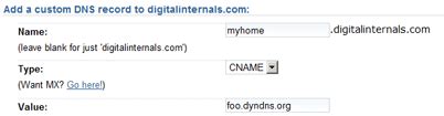 Free Dynamic DNS With Custom Domain Stack Pointer