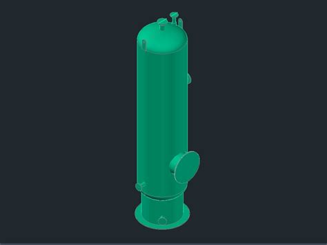 3d Vertical Separator In Autocad Download Cad Free 183 29 Kb