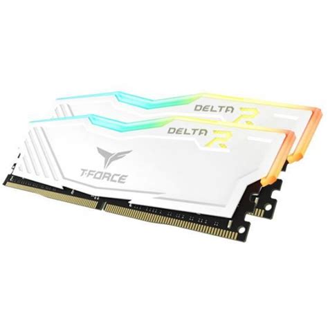 GB X GB DDR MHz CL T Force Delta RGB Memory White Crox