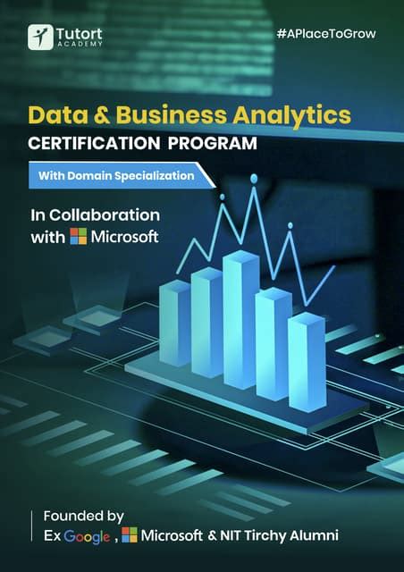 Best Data And Business Analytics Program Brochures Tutort Academy Pdf