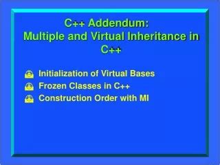 Ppt Inheritance In C Powerpoint Presentation Free Download Id