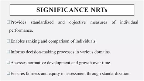Norm Reference Tests Pptx