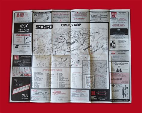 Campus Map For Sdsu Behance
