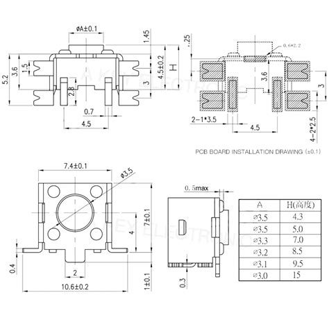 Tactile Switch Inch Pinout Guide Everything You Need To Know