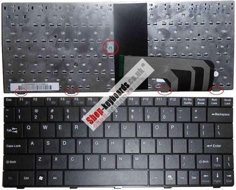 Advent K002499b1 Laptop Keyboard Replacement Us Uk Gr Fr La Sp Ne Layout