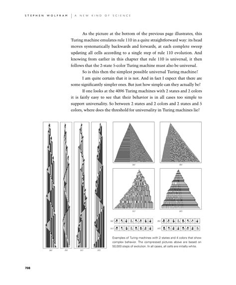 universality in turing machines and other systems a new kind of