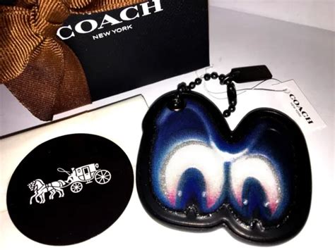 DISNEY X COACH Biancaneve Inquietante Occhi Borsa Pendente Hangtag