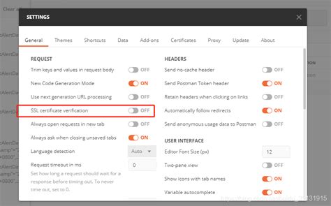 Postman报错：error Self Signed Certificatepostman Self Signed