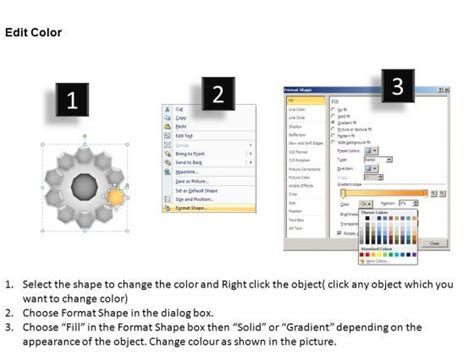 PowerPoint Layouts Circular Flow Diagram Process Ppt Slides