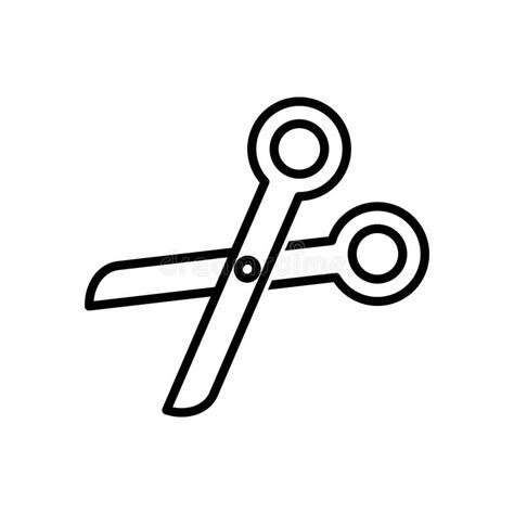 Junction Separation Two Paths Ways Thin Line Icon Linear Vector Symbol Stock Vector