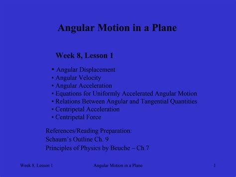 13 Angular Momentum Ppt