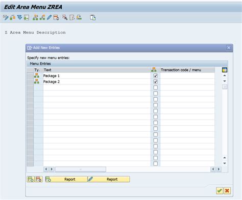 How To Create Area Menu In Sap Sap Abap Senior Developer Meriç DÖnmezer