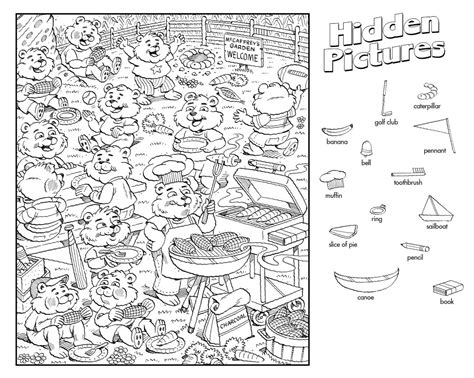 Printable Hidden Object Games