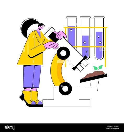 Soil Analysis Abstract Concept Vector Illustration Agricultural Analysis Soil Testing