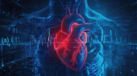 Premium Photo Remote Cardiac Monitoring Devices Transmitting Electrocardiogram Data To