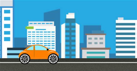 running car animation using html and css