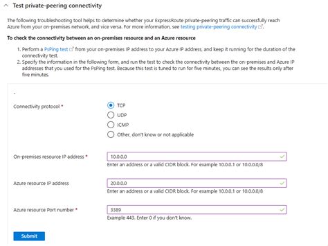 Verify Azure Expressroute Connectivity Troubleshooting Guide Azure Docs