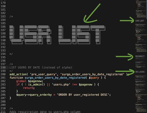 Big Ascii Headers Helping On Code Readability Maintenance R Wordpress