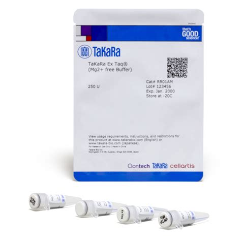 Dss Takara Bio India Takara Ex Taq Dna Polymerase Combines 42 Off